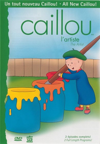 Caillou L'artiste - DVD - 886973506899 - Canada - 11/18/2008 - My ...