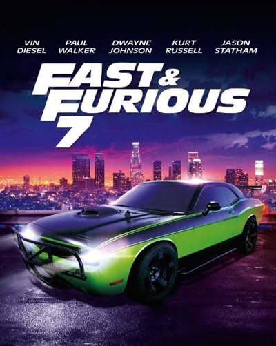 Fast And Furious 7 Official Poster