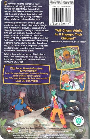 Doug's 1st Movie - DVD - 786936088298 - United States - 9/21/1999 - My ...
