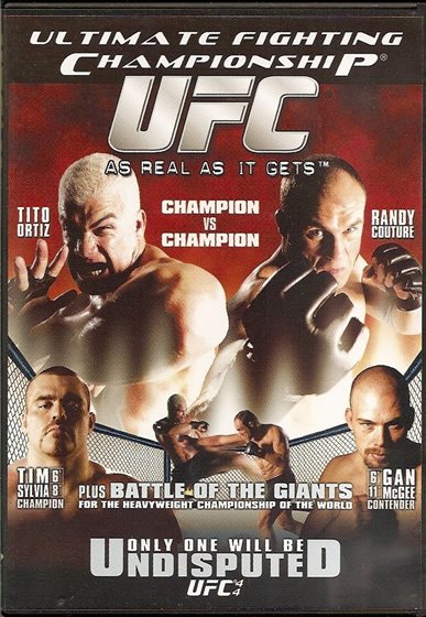 UFC 44: Undisputed - DVD - 634991175029 - United States - 2/10/2004 ...