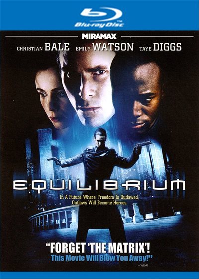 Equilibrium - Blu-ray - 096009014810 - United States - 5/10/2011 - My ...
