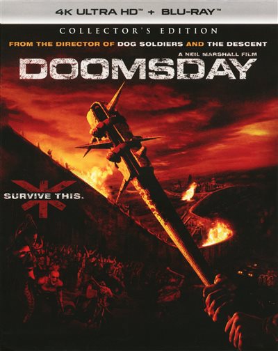 Doomsday - 4K Ultra HD - 826663247572 - United States - 9/17/2024 - My ...