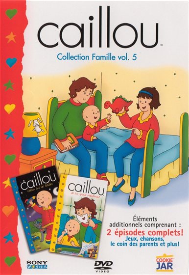Caillou Collection Famille Vol. 5 - DVD - 074640491795 - Canada - 9/14 ...